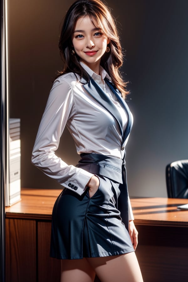office lady | image created by Light Camera Action | Tensor.Art