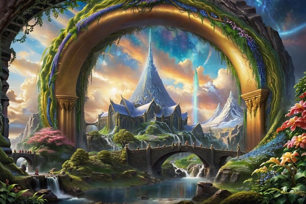 Asgard | image created by Karmen12 | Tensor.Art