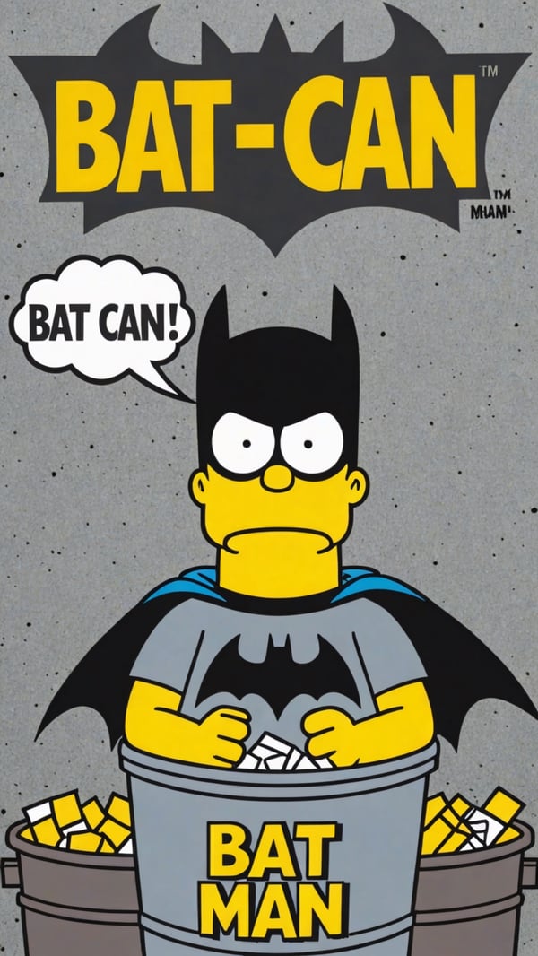 Photo of Bart Simpson as batma | image created by Skratch4merz | Tensor.Art