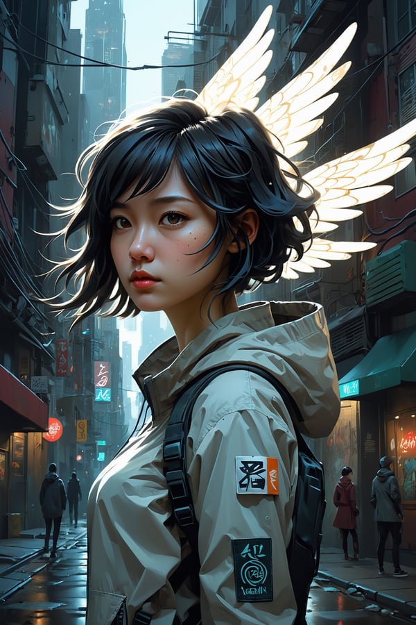 September Ai - Hair Wing | image created by AlanLeung2 | Tensor.Art