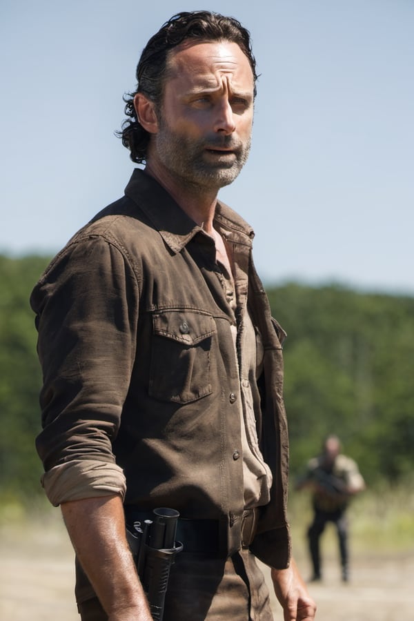 Rick Grimes, The Walking Dead | image created by telos | Tensor.Art