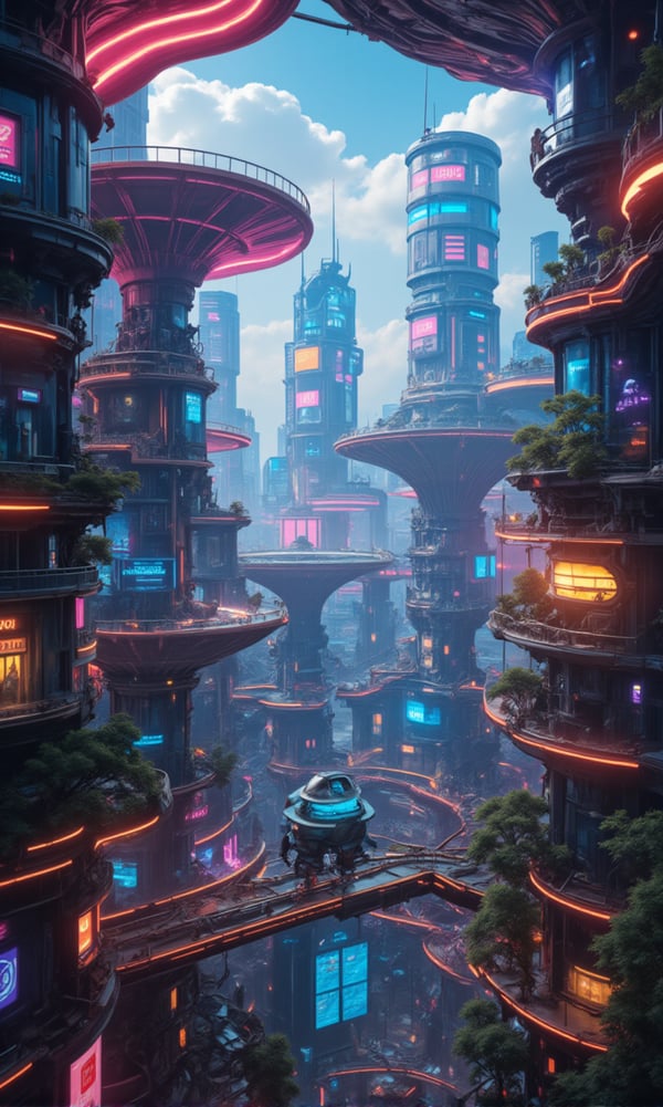 Sci-Fi Landscape | image created by Bonz Borneo | Tensor.Art