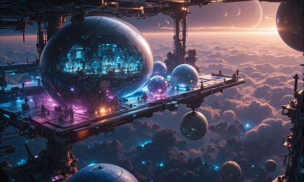 Sci-Fi Landscape | image created by Bonz Borneo | Tensor.Art