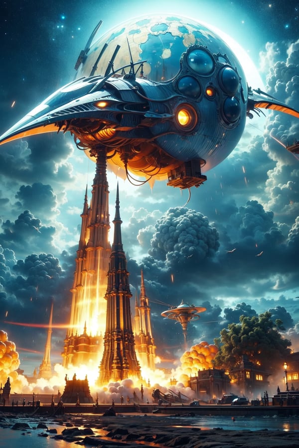 Alien base?🤣 | image created by ghostwolfthree | Tensor.Art