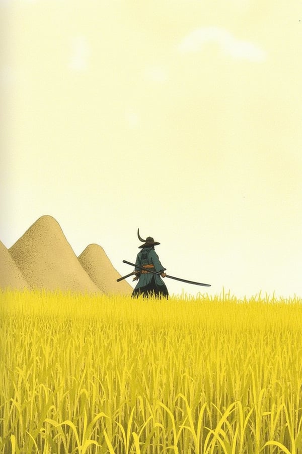 (((samurai in a rice field))) | image created by no_user. | Tensor.Art