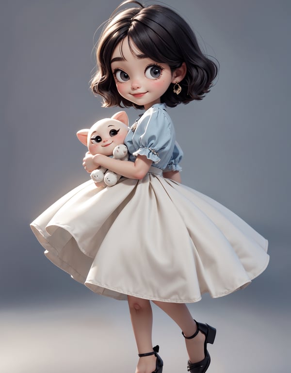 blythe doll, super cute girl | image created by Ai Art | Tensor.Art