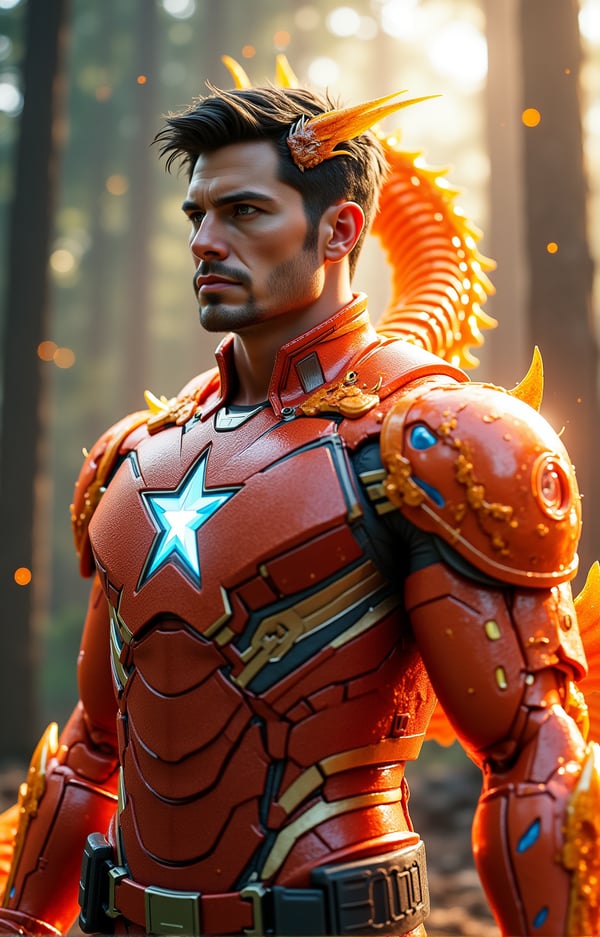 Superhero Mixed | image created by BonzArt | Tensor.Art
