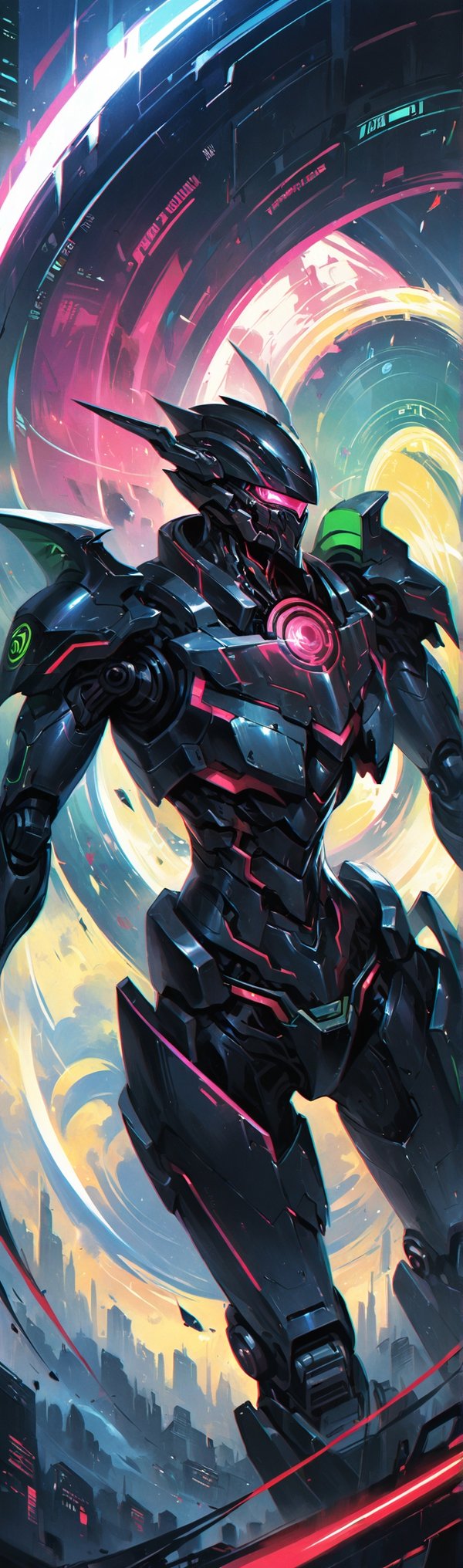 cybernetic chinese dragon flyi | image created by LOVECRAFT_BALAM ...