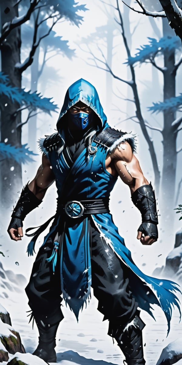 For the Lin Kuei | image created by ZsolikaG | Tensor.Art