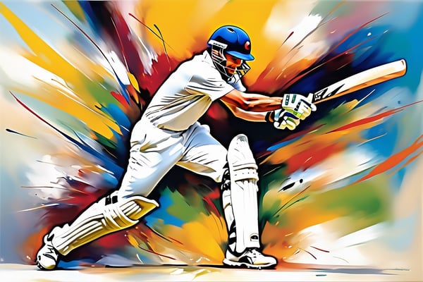 Cricket Player | image created by MayaKannan | Tensor.Art