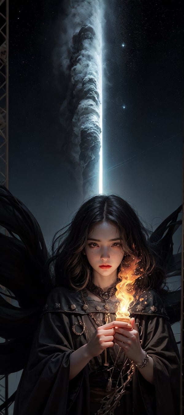 Fire vs Water | image created by Girls_Realistic | Tensor.Art