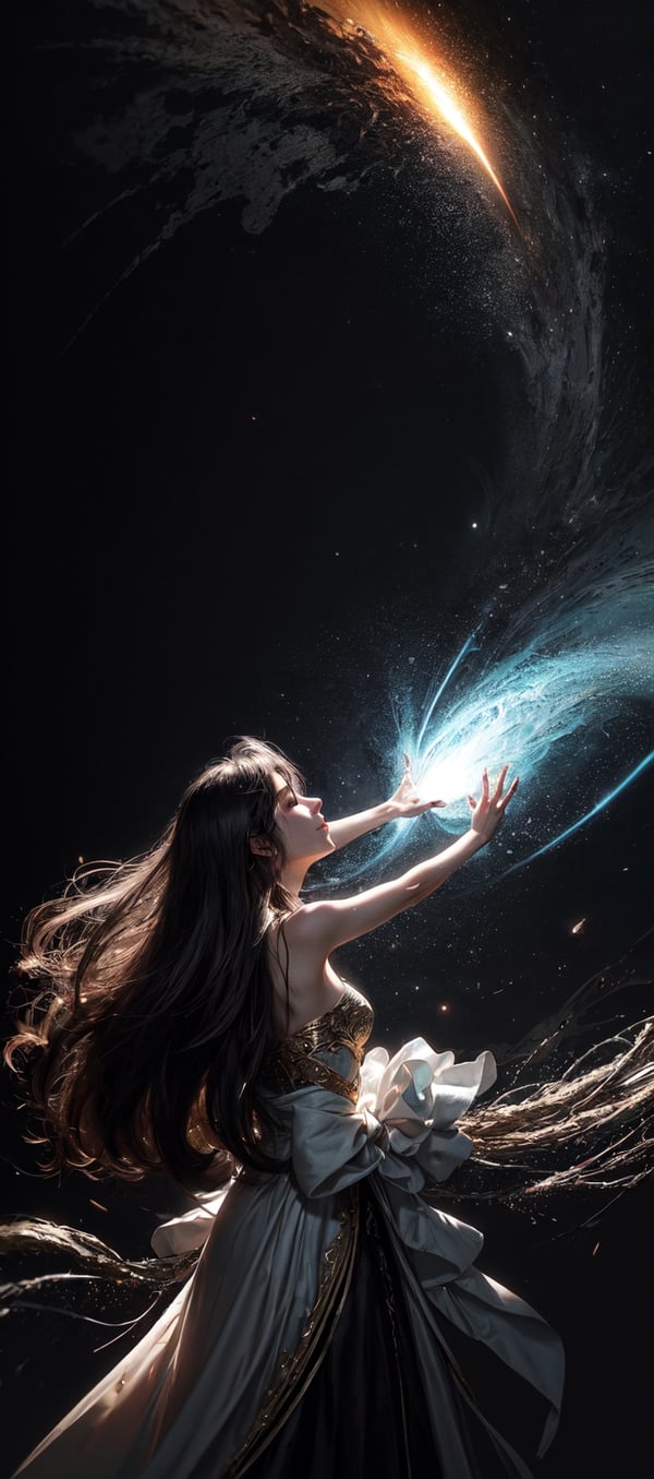 Fire vs Water | image created by Girls_Realistic | Tensor.Art