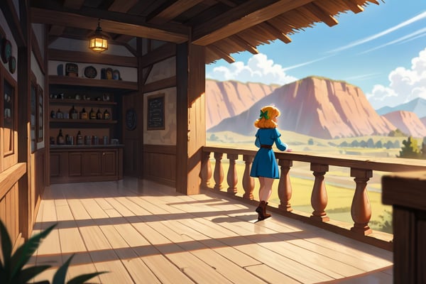 PRINCESS SOFIA IN DESERT BAR | image created by AI PLAYER | Tensor.Art