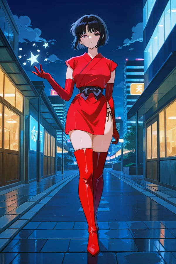 female ninja | image created by Springqiu | Tensor.Art