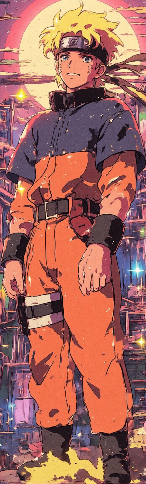 Retro Naruto - Free AI Art by INOSUKE | Tensor.Art | Tensor.Art