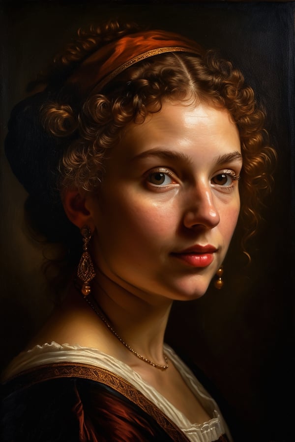 Renaissance portraits | image created by evgeny_kozlov | Tensor.Art
