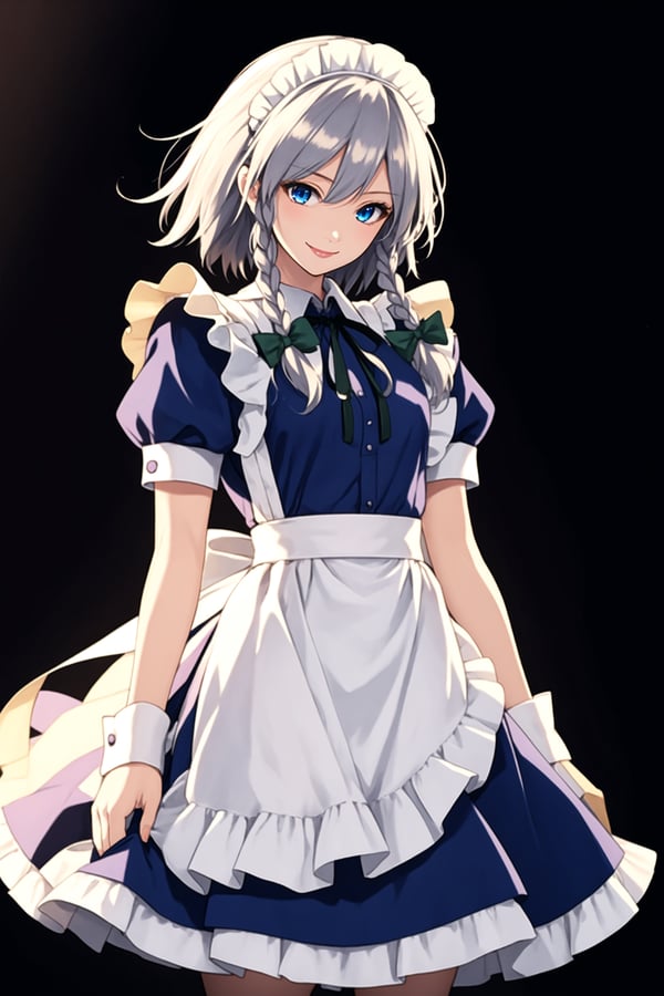 Sakuya Izayoi (Touhou Project) | image created by UthaiYama | Tensor.Art
