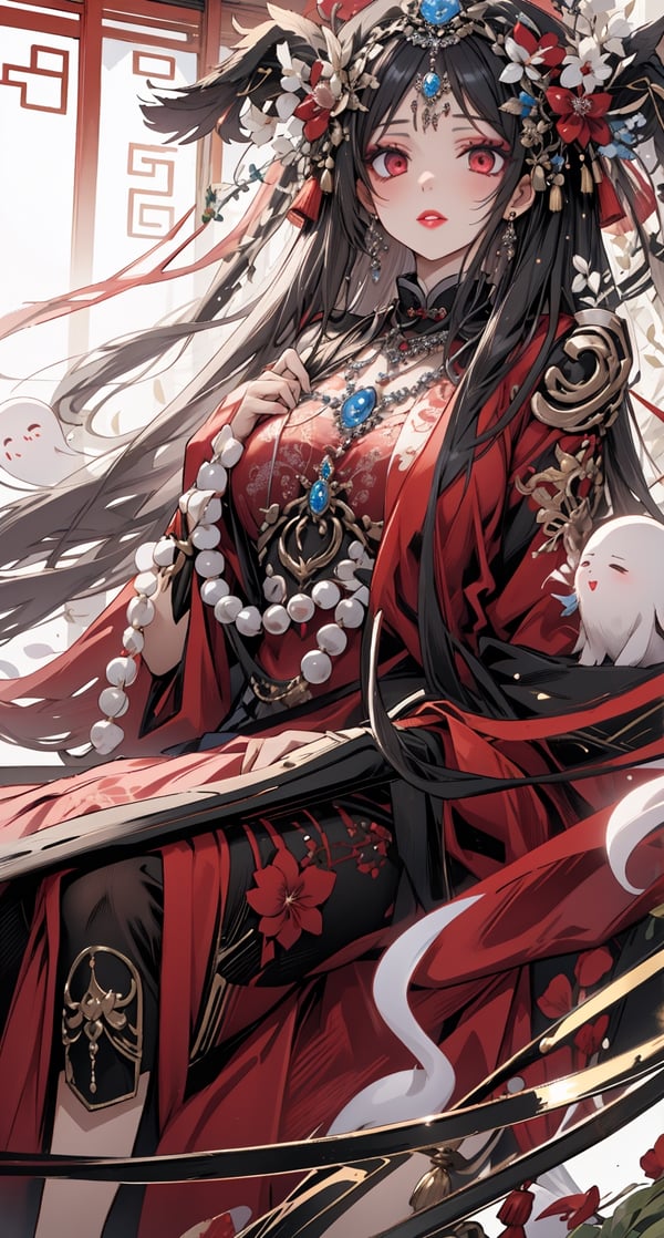 冥婚 Chinese ghost marriage | image created by lingko | Tensor.Art