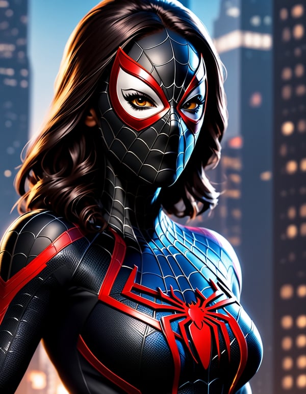 spider woman | image created by 羊 | Tensor.Art