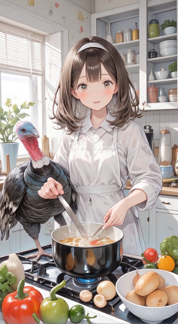 Daily theme: turkey | image created by kei | Tensor.Art