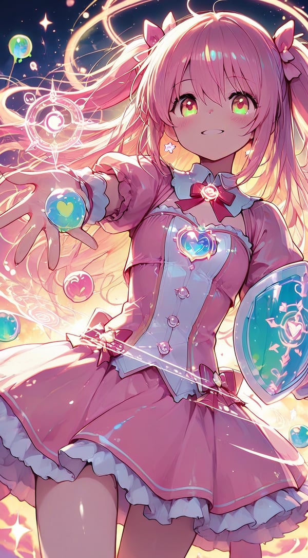 (magical girl uniform, ribbon | image created by KEI | Tensor.Art
