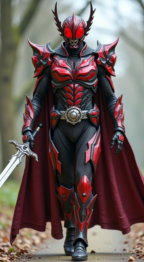 Daily Theme: Masked Rider | image created by KEI | Tensor.Art