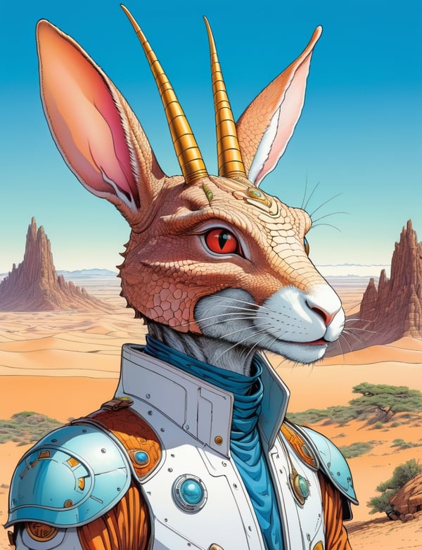 Sci-fi anthropomorphic charact | image created by Crystalballmech ...