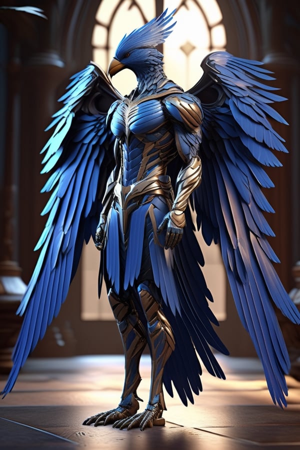 Beastfolk - Birdman | image created by OrionSincoat | Tensor.Art