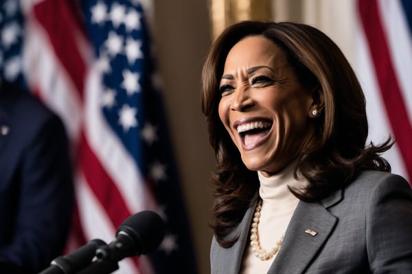 Kamala Harris laughing at - Free AI Image | Tensor.Art | Tensor.Art