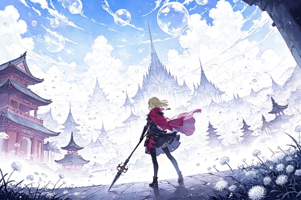 Official Art, Unity 8K Wallpap | image created by 靜川湊 | Tensor.Art