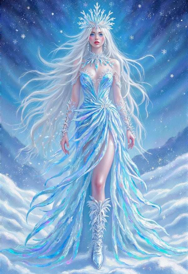 snow queen | image created by paulbc | Tensor.Art