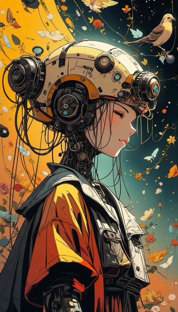 Mecha anime Bunraku puppe - Free AI Image | Tensor.Art | Tensor.Art