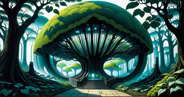 abstract illusionism, ray trac | image created by Sadal | Tensor.Art