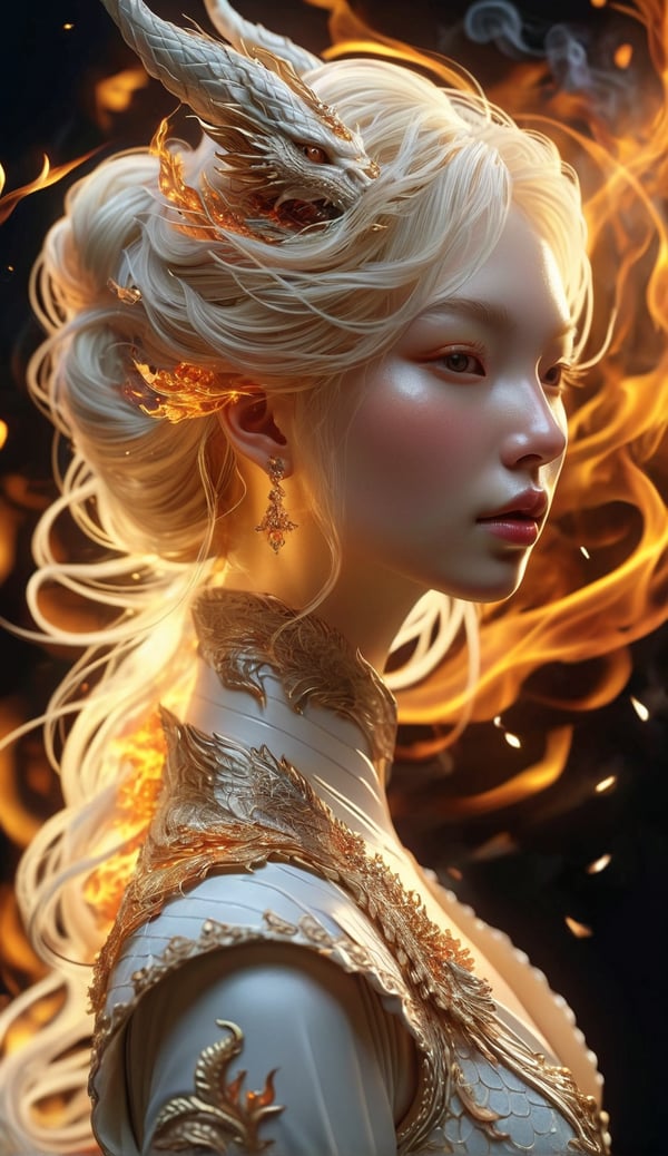 Fire Goddess | image created by ᕲᗩᖇᓰᗩ ♥ ᐺᘿᖇSᘿ | Tensor.Art
