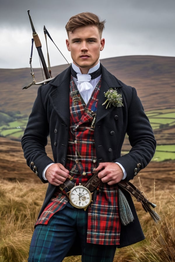 Scottish lad | image created by user_676436815154183910 | Tensor.Art