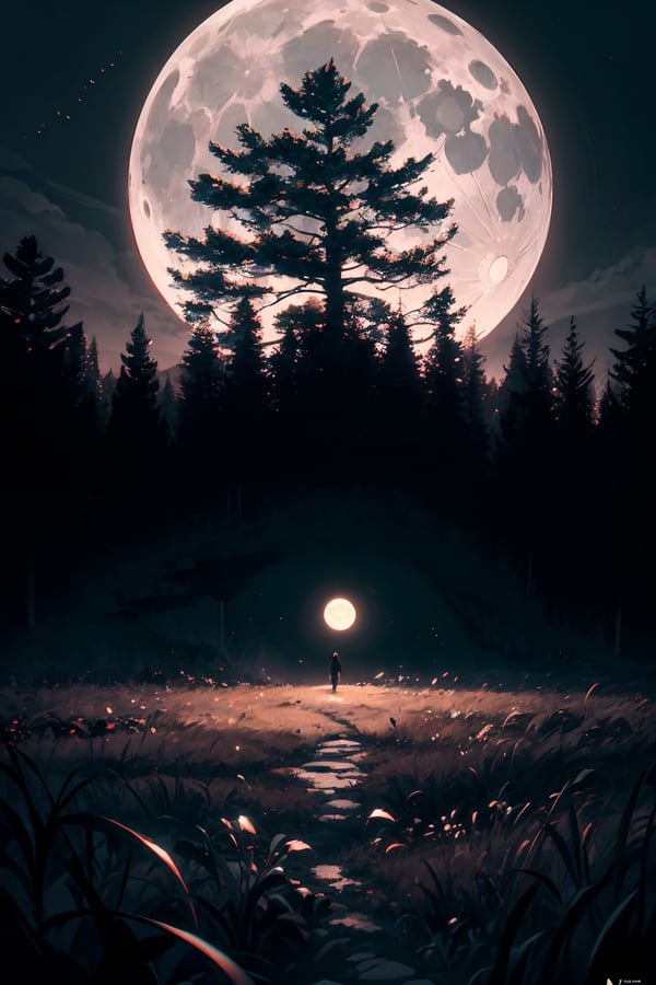 forest landscape, nightti - Free AI Image | Tensor.Art | Tensor.Art