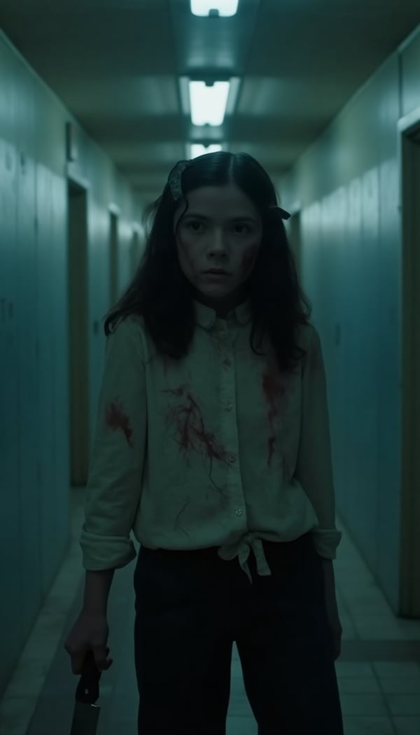 Esther Orphan: A haunting shot | image created by Cands | Tensor.Art