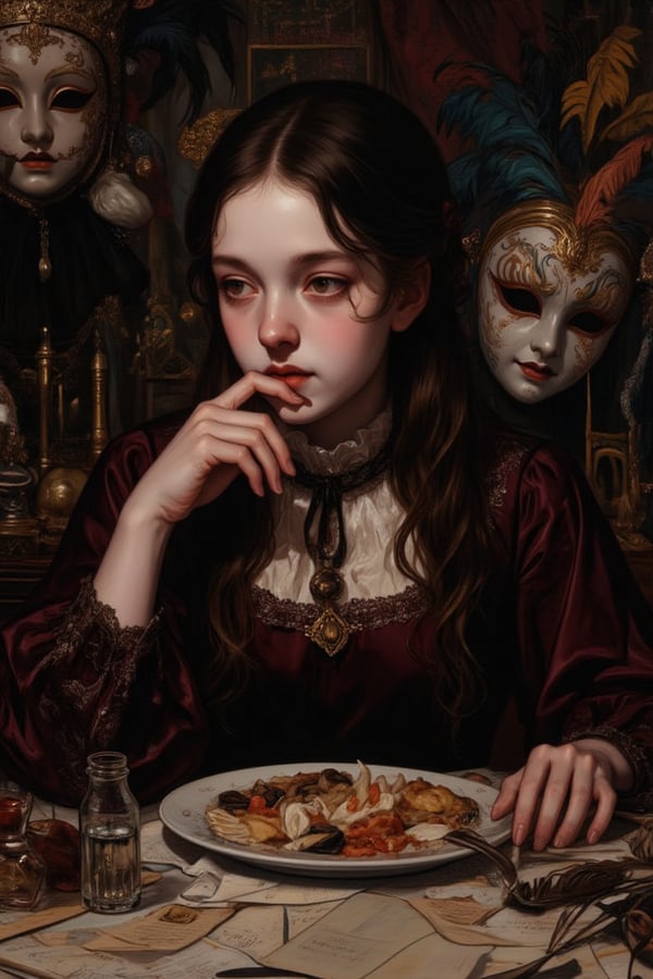 A medium-sized painting featur | image created by Fahfah | Tensor.Art