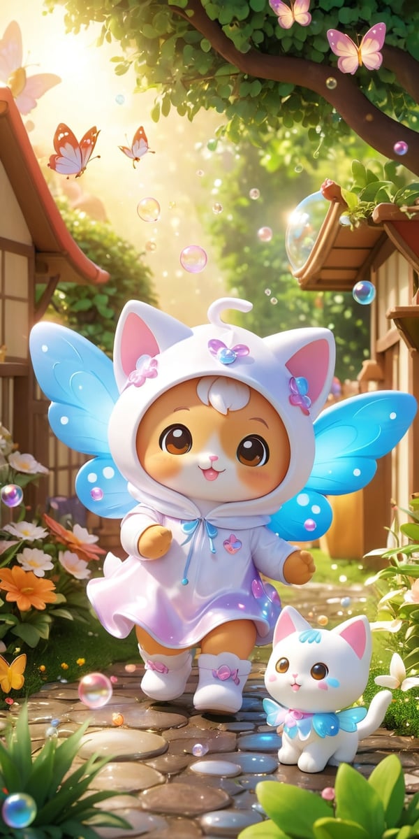 "Chibi" mascots include a cute | image created by Rolo_hu | Tensor.Art