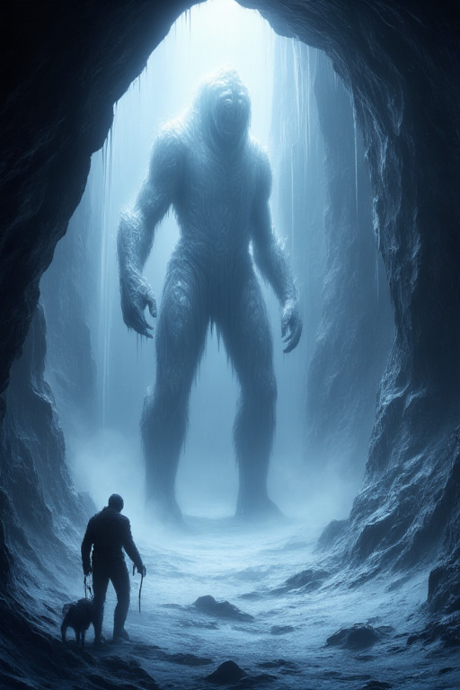Ice Beast | image created by Mister E7 | Tensor.Art