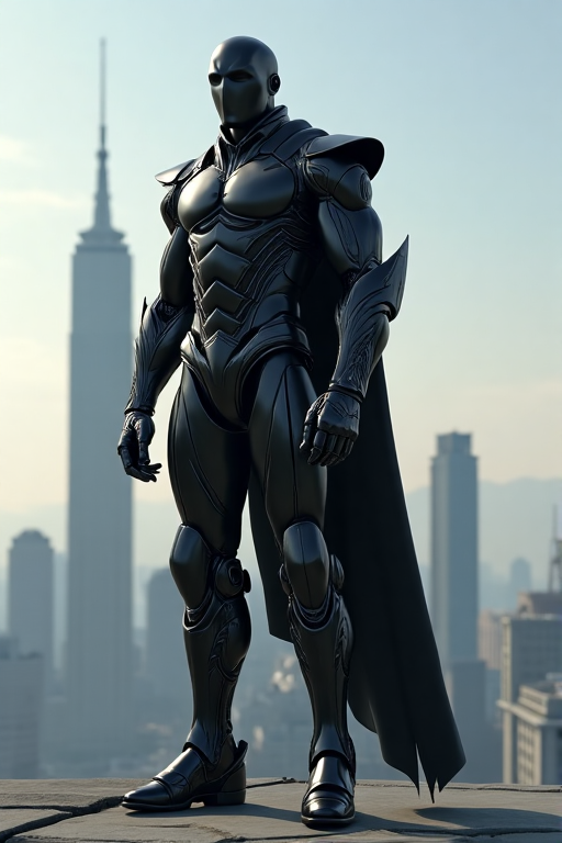 Knight of the night | image created by Mister E7 | Tensor.Art