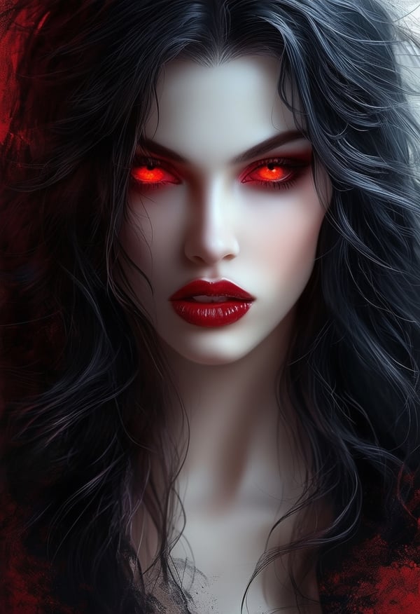 Count Dracula's daughter in S | image created by Geardrg | Tensor.Art