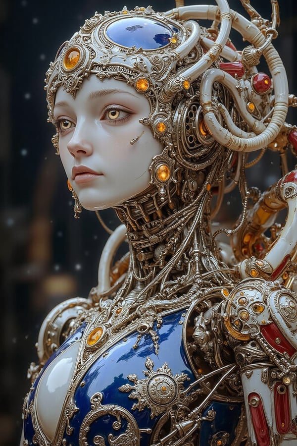 Female cyborg, full body, high | image created by yeamau | Tensor.Art