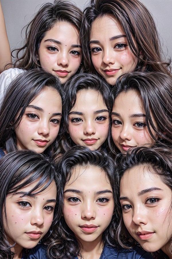 group picture,multiple girls,5 | image created by 18geum19geum | Tensor.Art