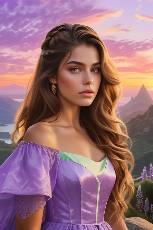 Amelia the Princess of Wonderl | image created by VisionBlue | Tensor.Art