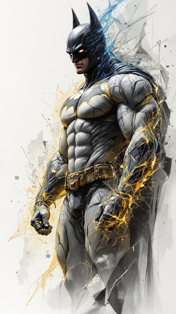 Powerful Batman | image created by Octzilla Hub | Tensor.Art