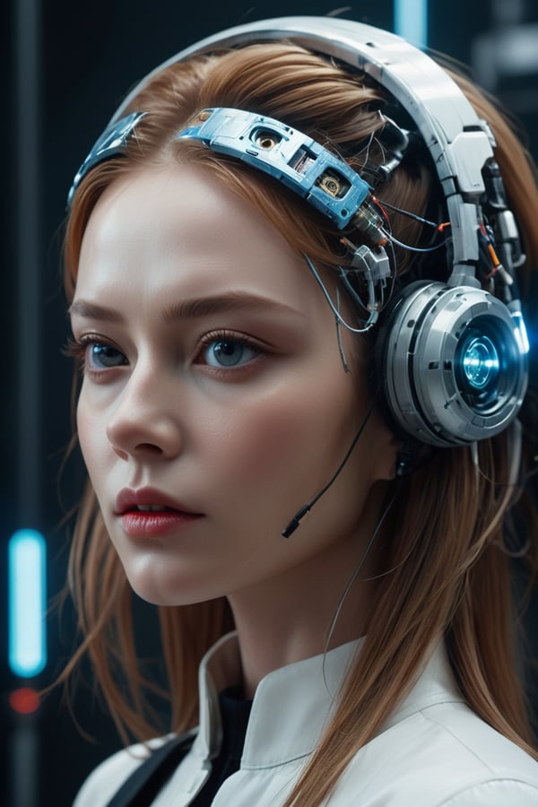 Cyborg girl | image created by AdonisKobi | Tensor.Art