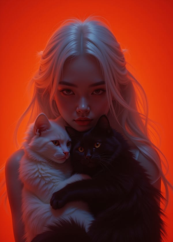 A young girl with long lo - Free AI Image | Tensor.Art | Tensor.Art