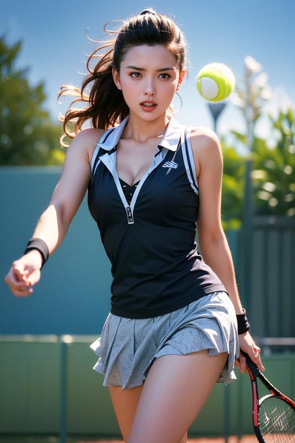 1 girl,(RAW photo, best qualit | image created by Layman_AI ...