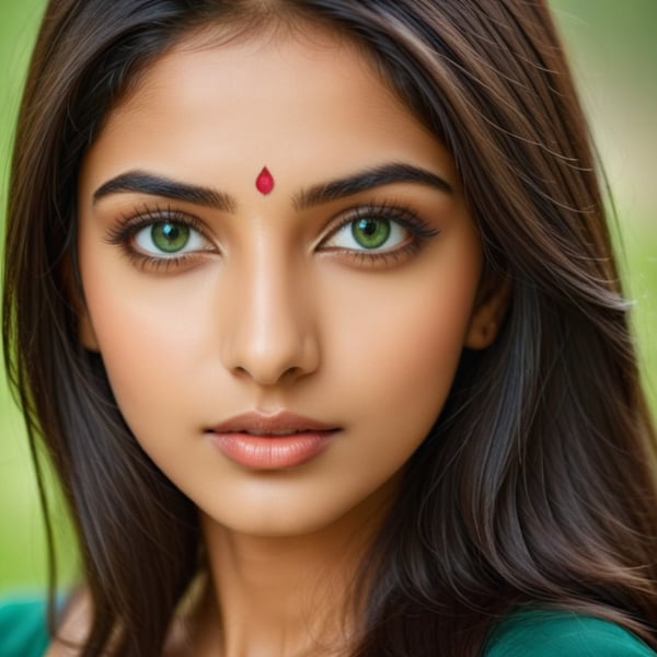 Potrait of a Beautiful indian | image created by sky | Tensor.Art